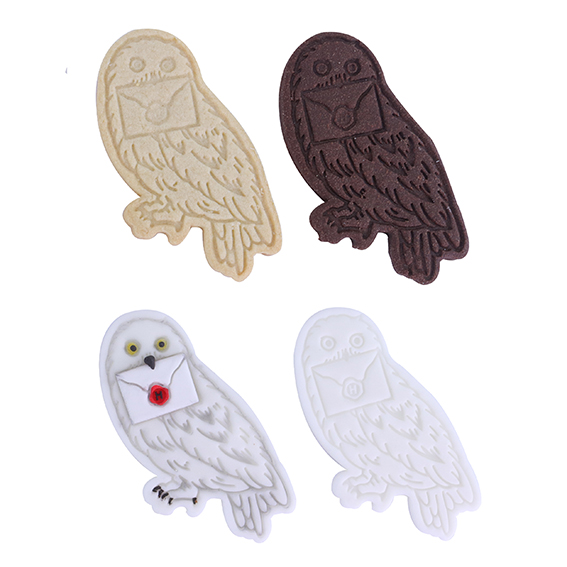 Harry Potter Cookies & Fondant Cutter Hedwig | Tortenbild-Druckerei